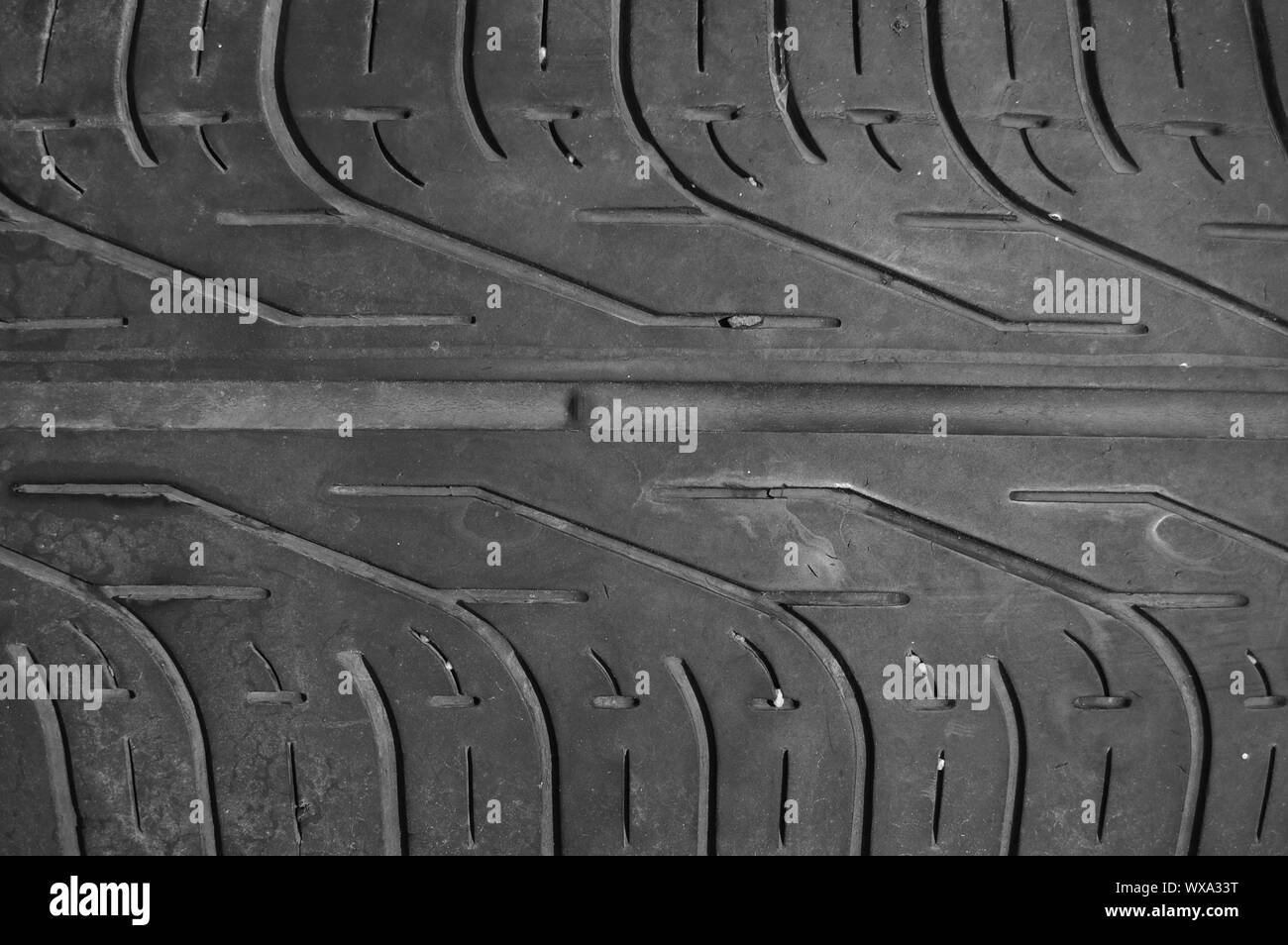 texture surface or pattern of black tyre as background Stock Photo - Alamy