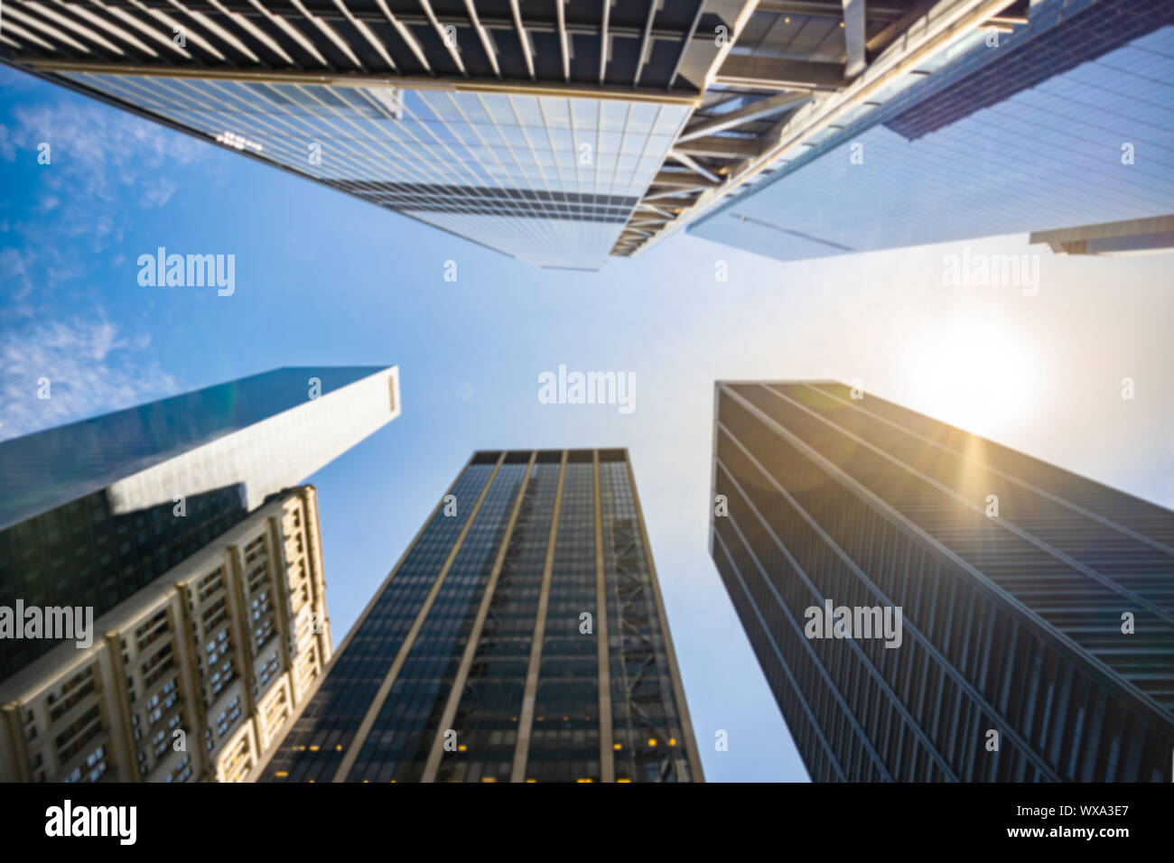 Blurred Background building low angle Stock Photo - Alamy