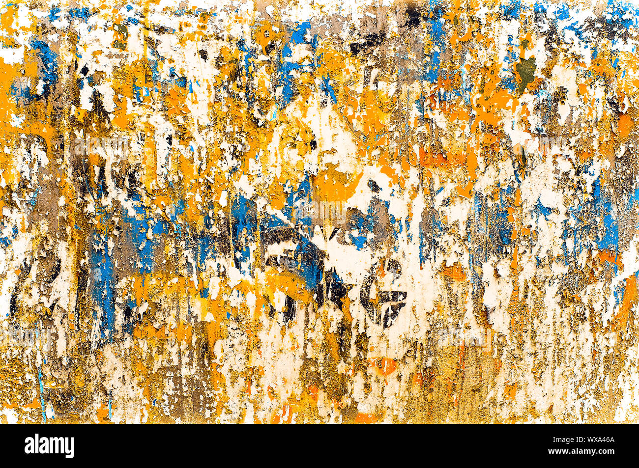 Old billboard texture hi-res stock photography and images - Alamy