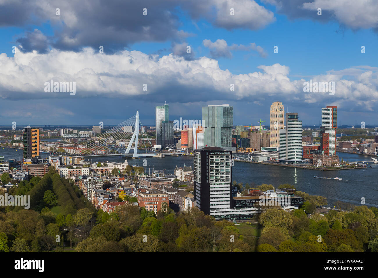 Rotterdam cityscape - Netherlands Stock Photo - Alamy