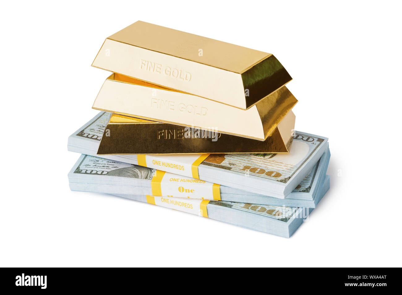 Gold paper texture Cut Out Stock Images & Pictures - Alamy