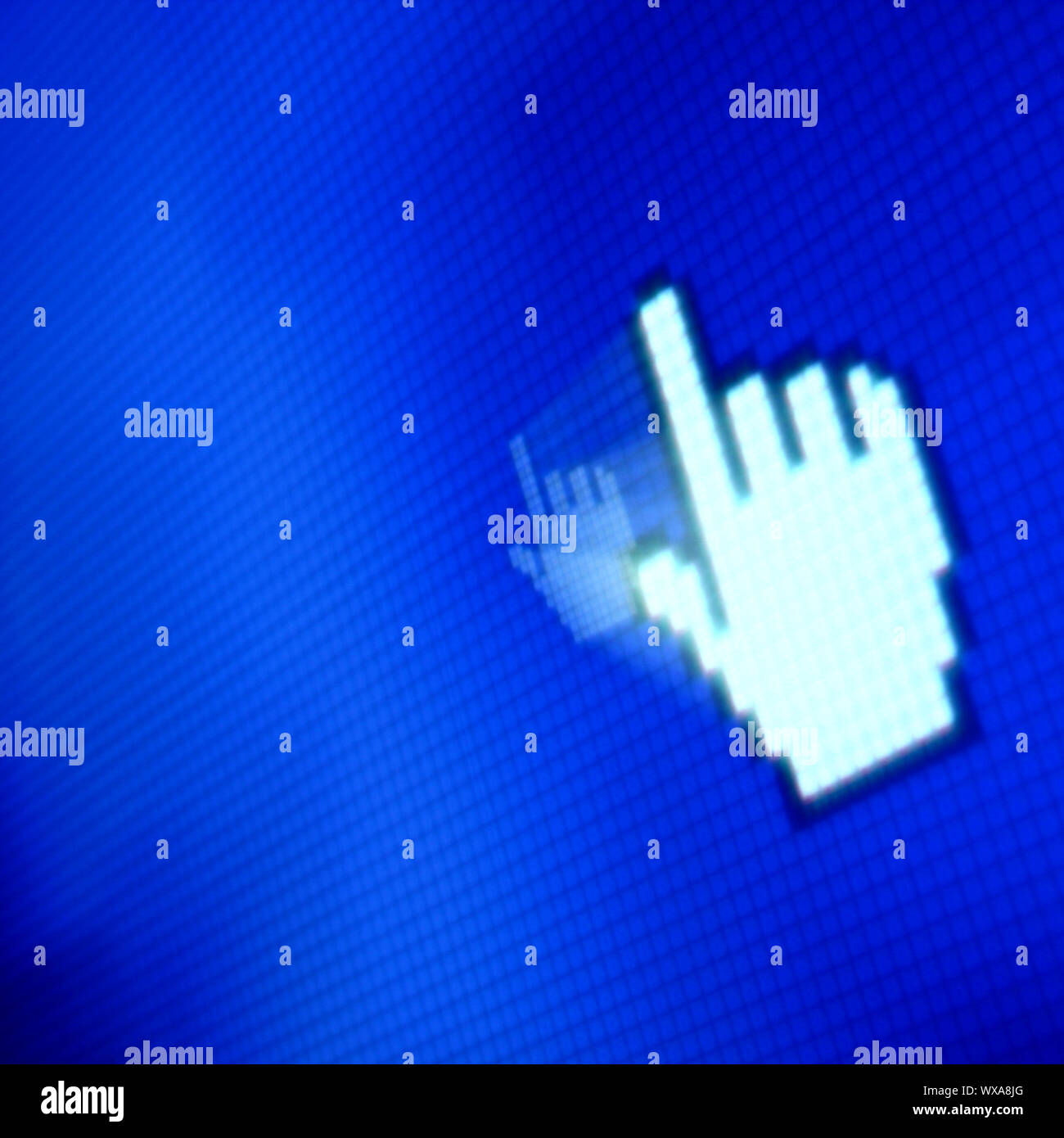Hand cursor screen hi-res stock photography and images - Alamy