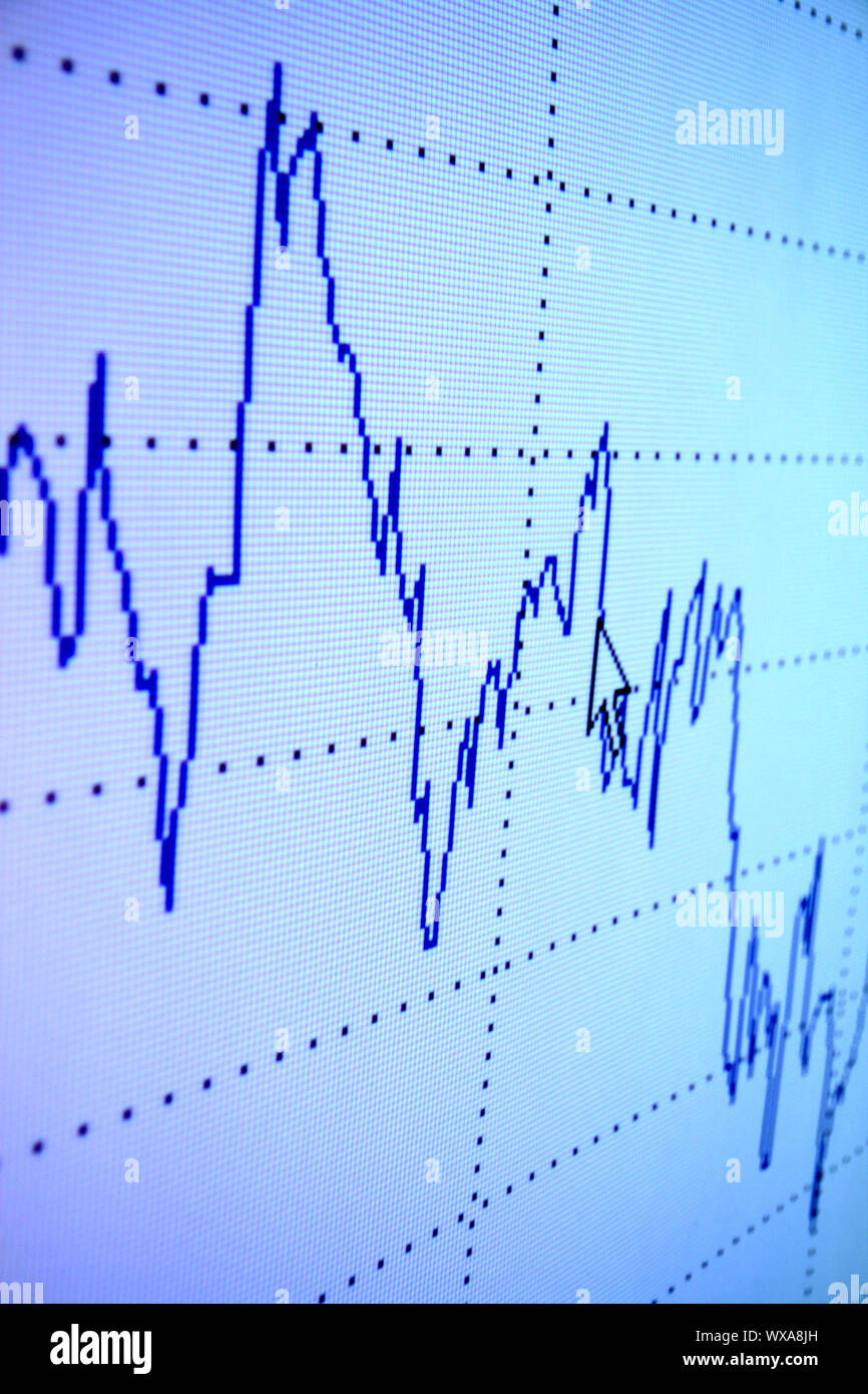 financial graph of investment growth Stock Photo - Alamy