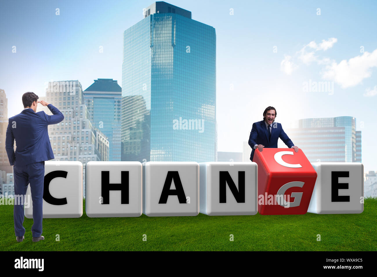 Organizational change management text hi-res stock photography and ...