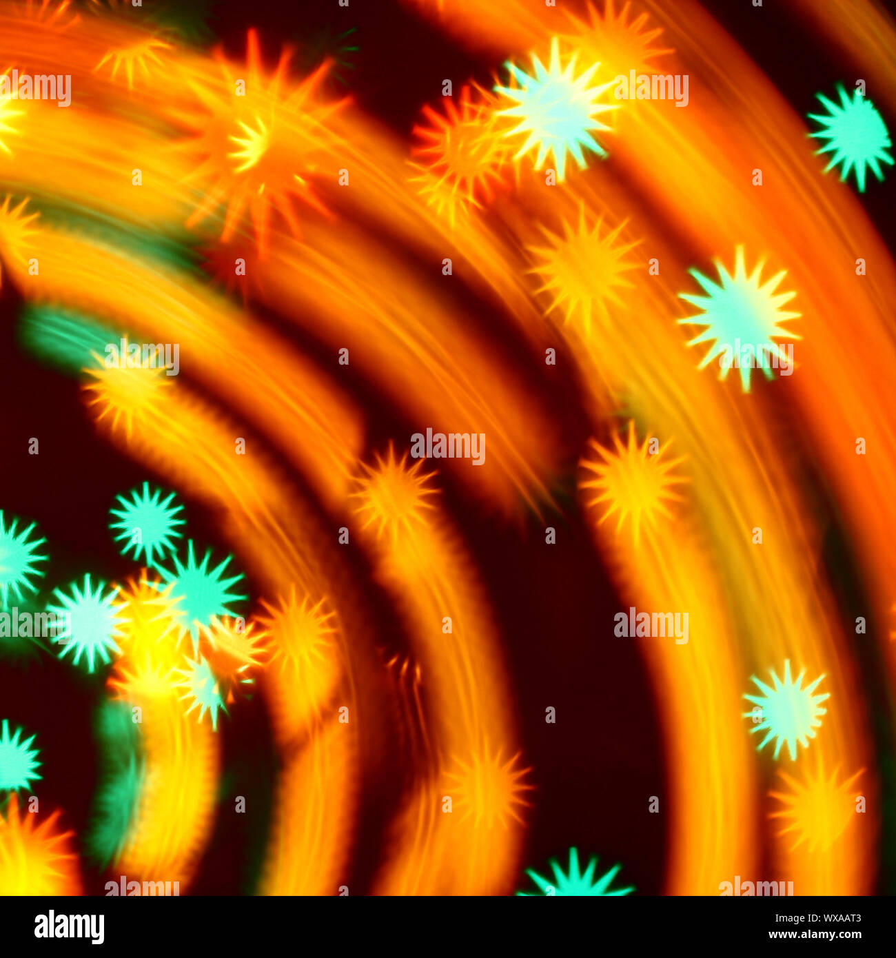 abstract disco colored stars motion background Stock Photo - Alamy