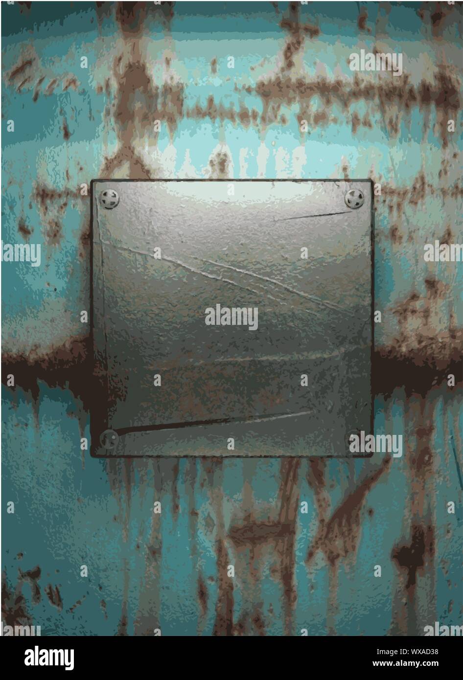 Old metal background Stock Vector Image & Art - Alamy