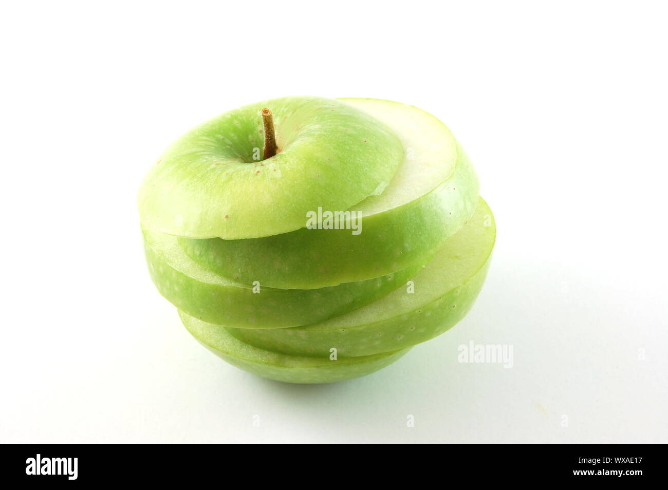 Cutted apple hi-res stock photography and images - Alamy