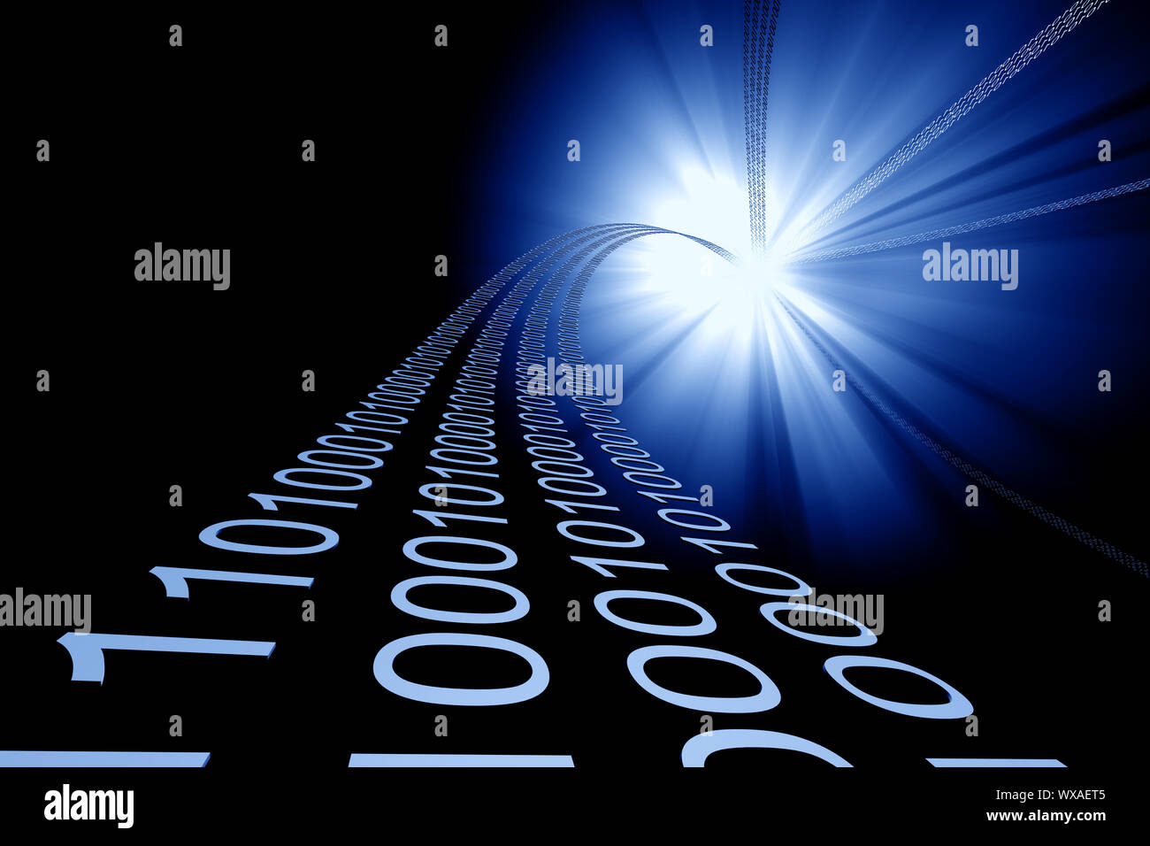 3d number data flow hi-res stock photography and images - Alamy