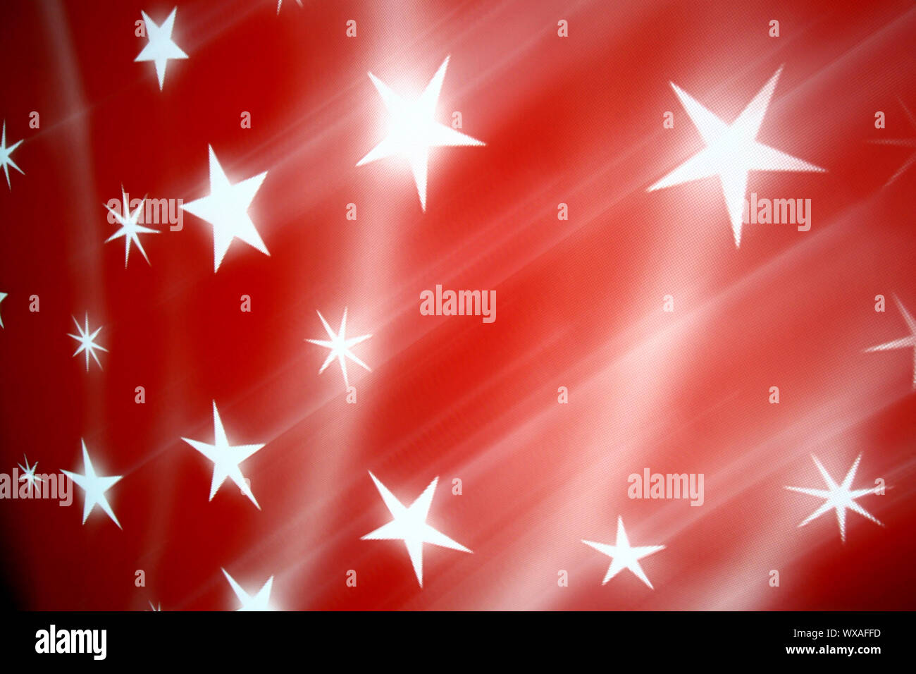 red christmas stars abstract background Stock Photo - Alamy
