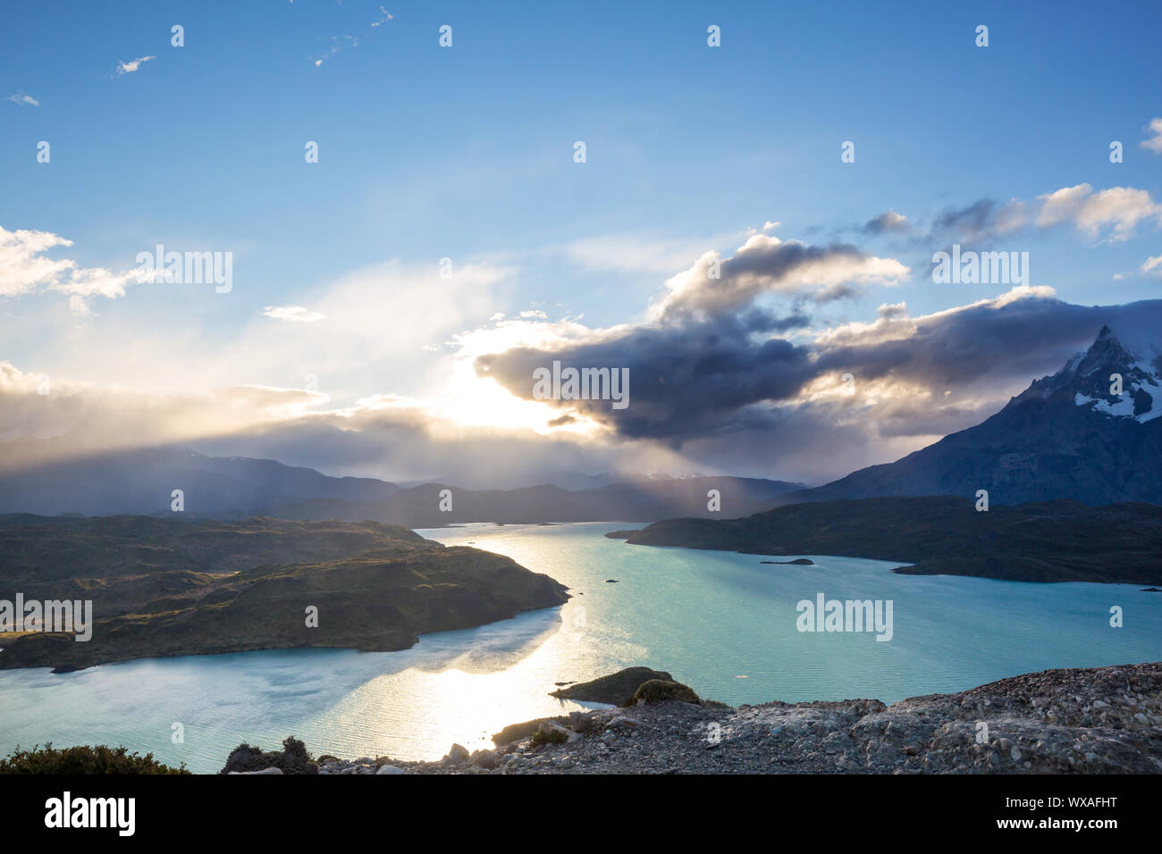 Lake in Patagonia Stock Photo - Alamy