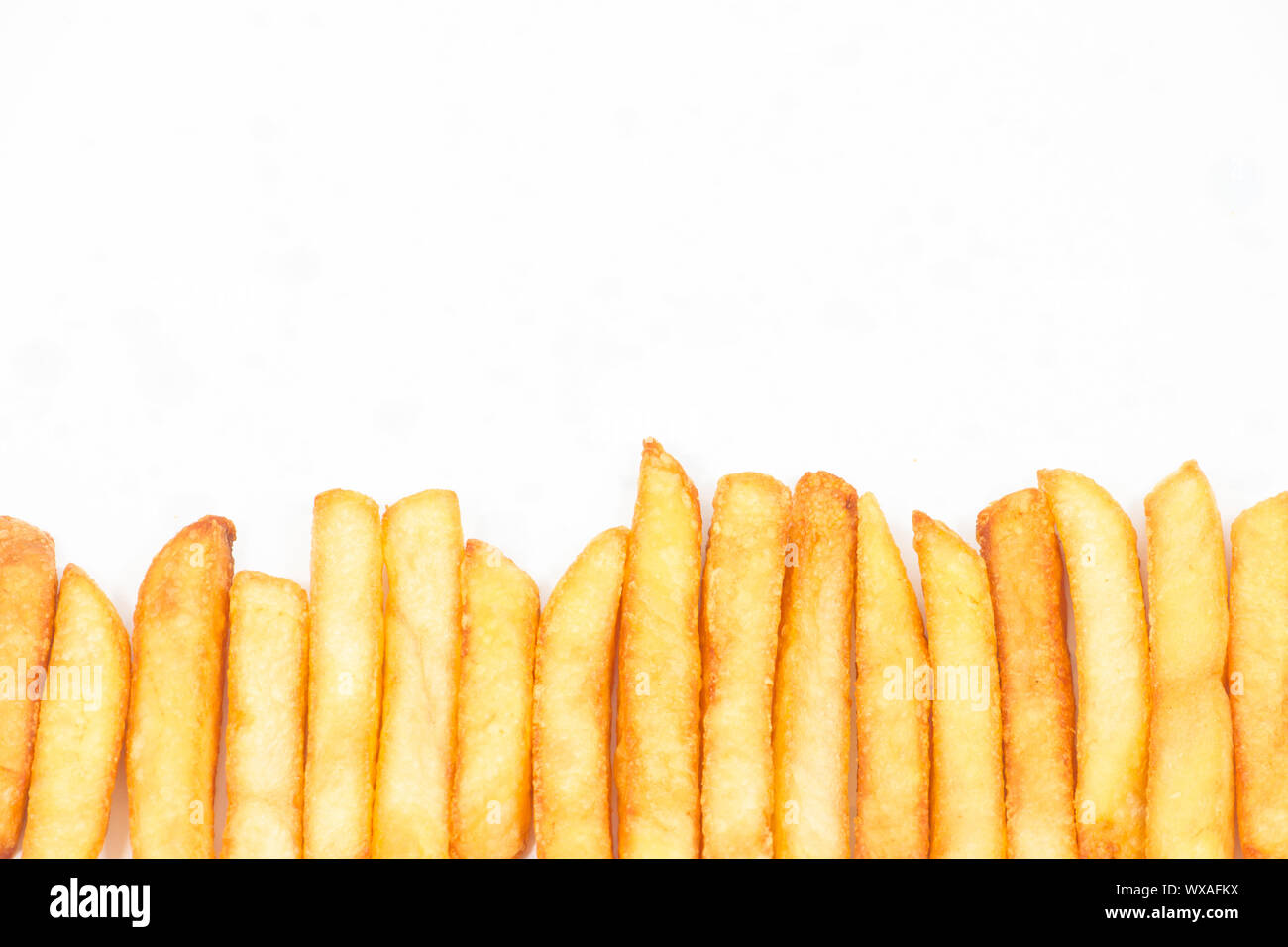 French fries isolated on white background Stock Photo - Alamy