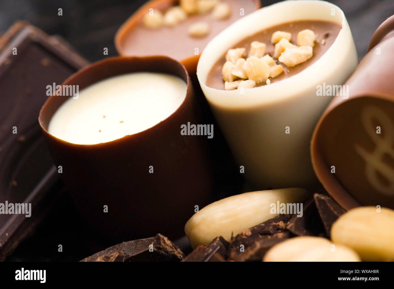 Mixed candy almonds hi-res stock photography and images - Alamy