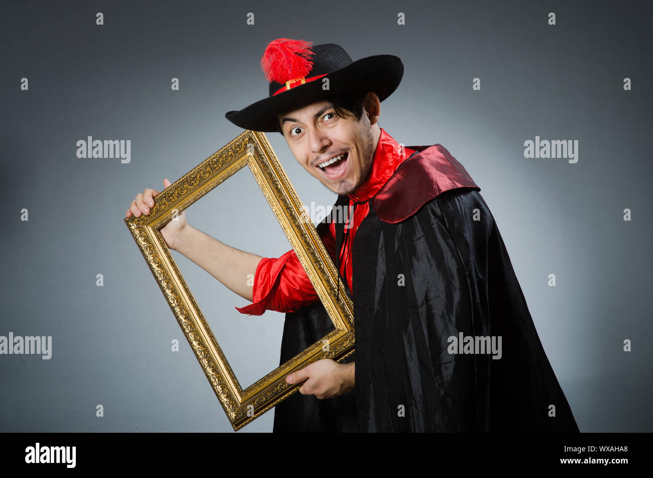 Portrait excited man medieval hi-res stock photography and images - Alamy