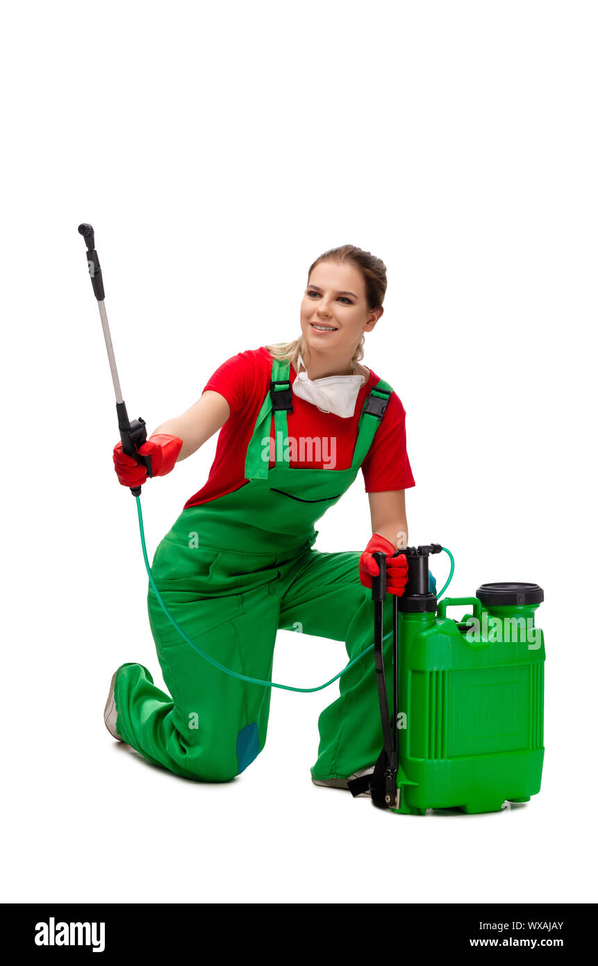 Female insect spray hi-res stock photography and images - Alamy