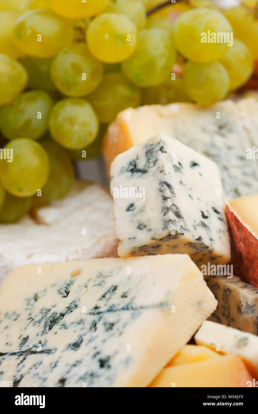 Various types of cheese composition Stock Photo - Alamy