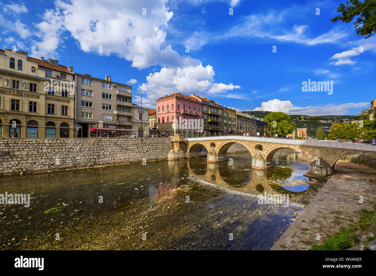 Latin Bridge in Sarajevo - Bosnia and Herzegovina Stock Photo - Alamy