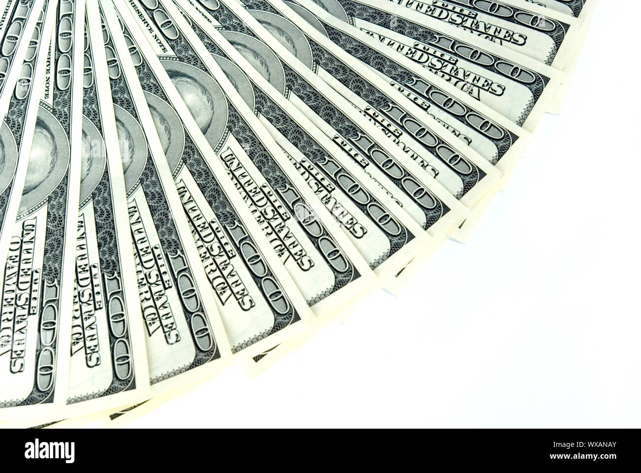 Money on the white background Stock Photo - Alamy