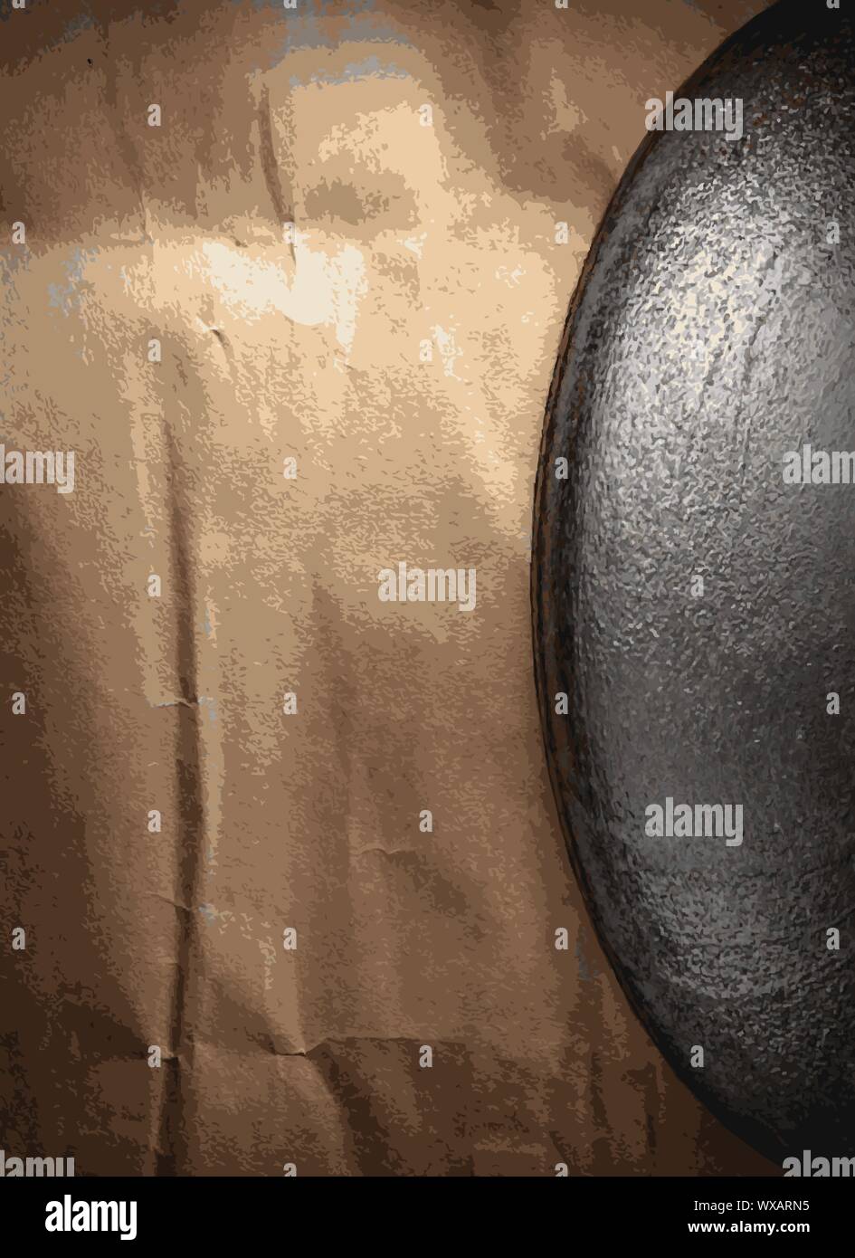 metal and paper background Stock Vector Image & Art - Alamy