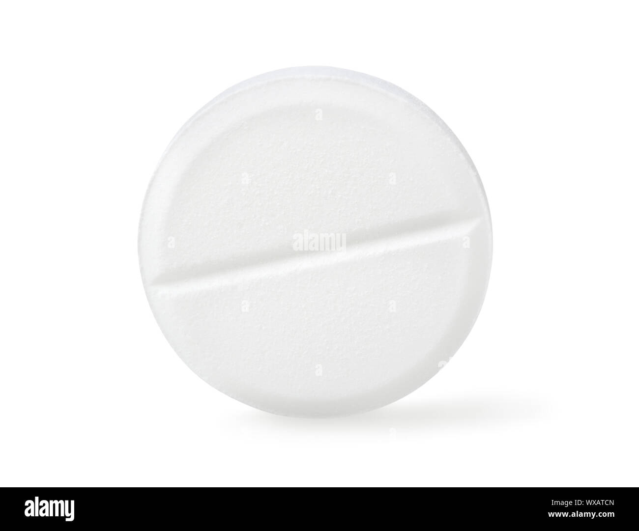 Tablet aspirin isolated on a white background Path Stock Photo - Alamy