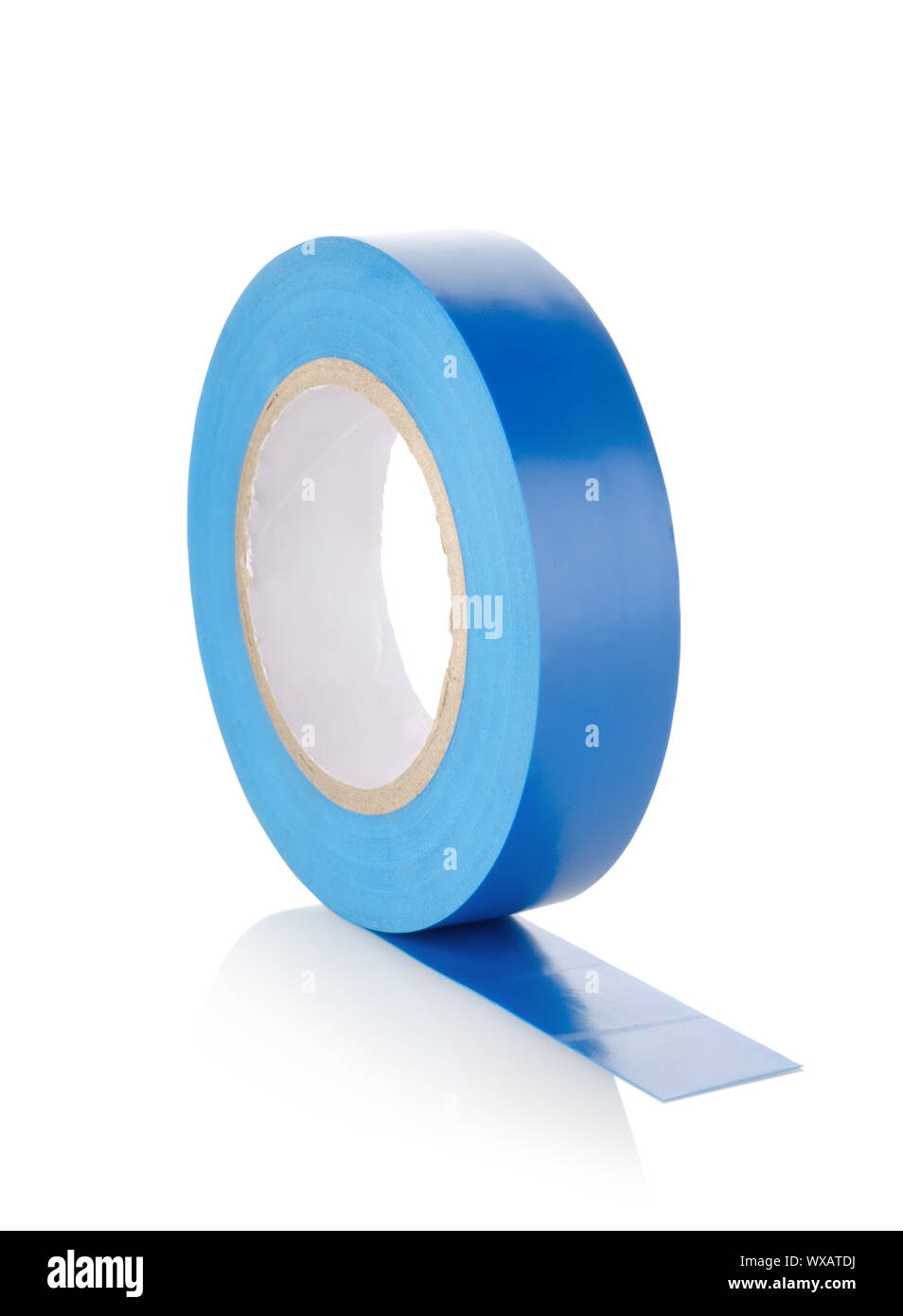 Roll of insulating tape isolated on a white background Stock Photo - Alamy