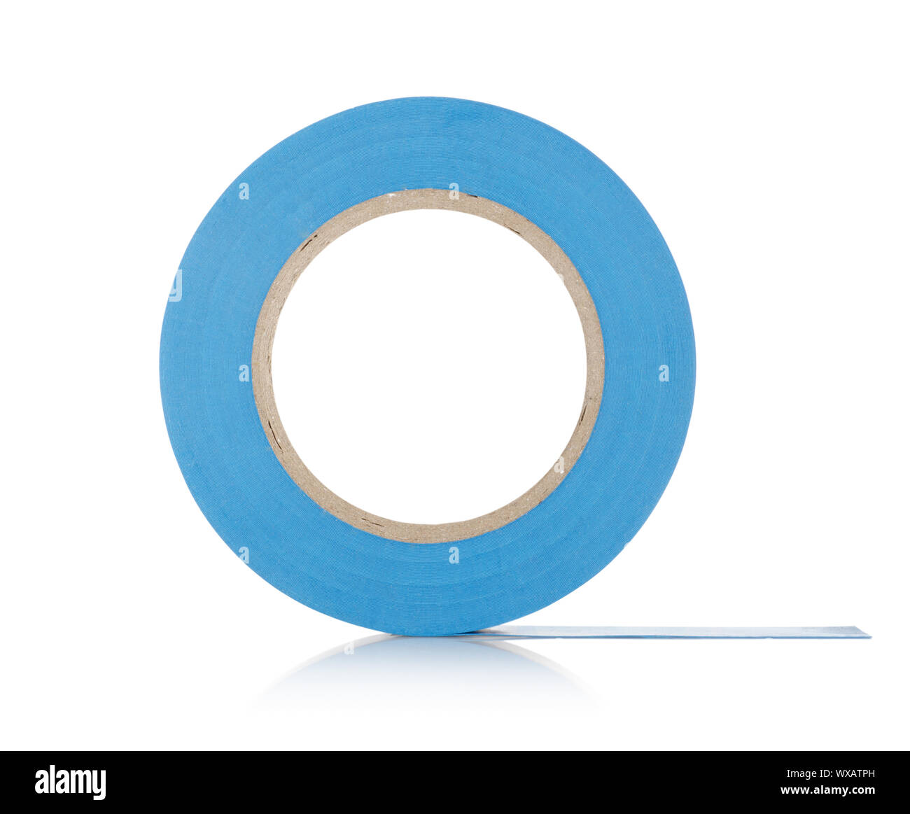 Roll of insulating tape isolated on a white background Stock Photo - Alamy