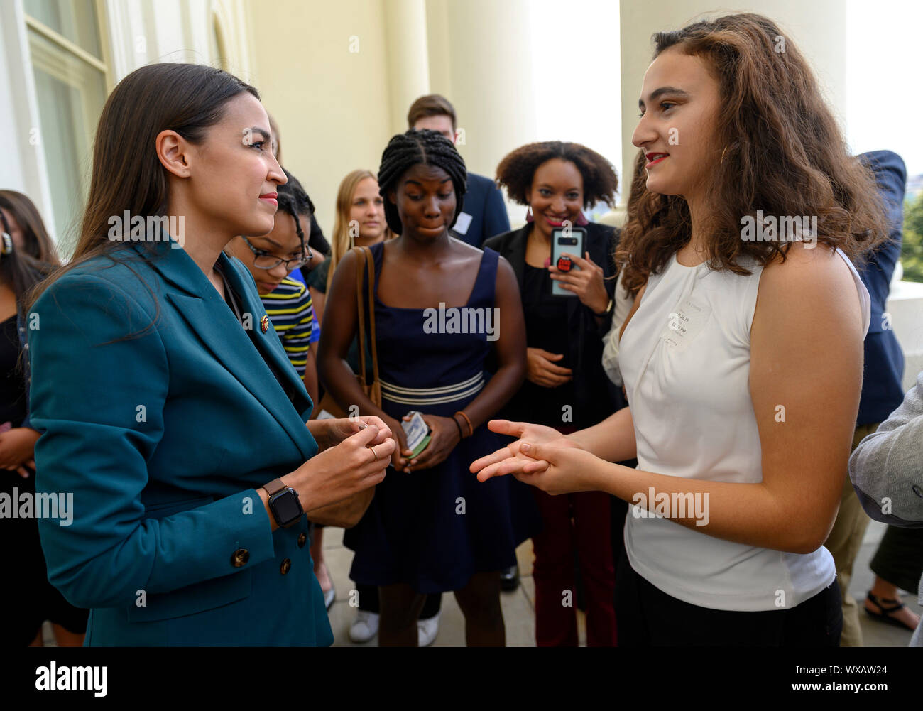 Washington, DISTRICT OF COLUMBIA, USA. 16th Sep, 2019. Rep. ALEXANDRIA ...