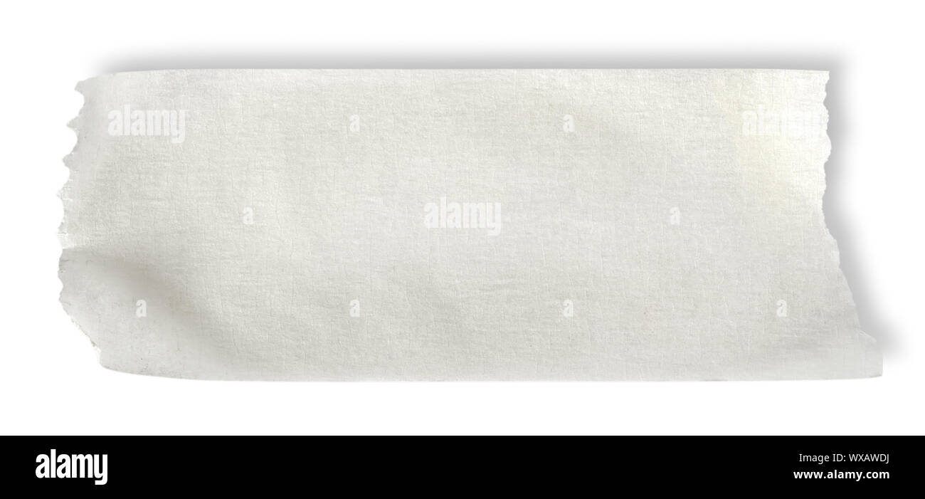 Adhesive tape isolated on a white background Stock Photo - Alamy