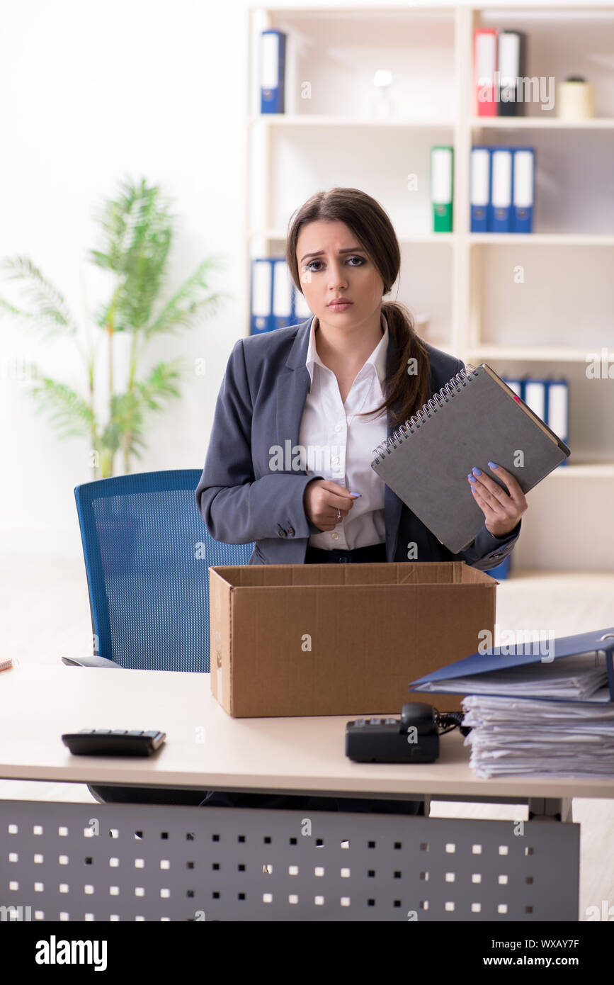 Office manager firing staff hi-res stock photography and images - Alamy