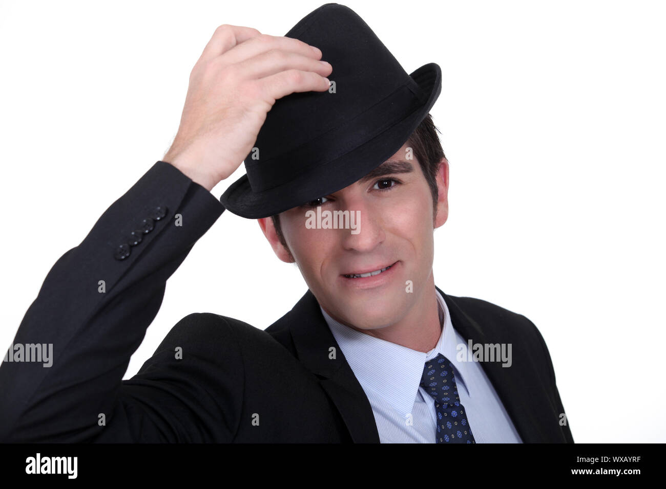 Doffing hi-res stock photography and images - Alamy