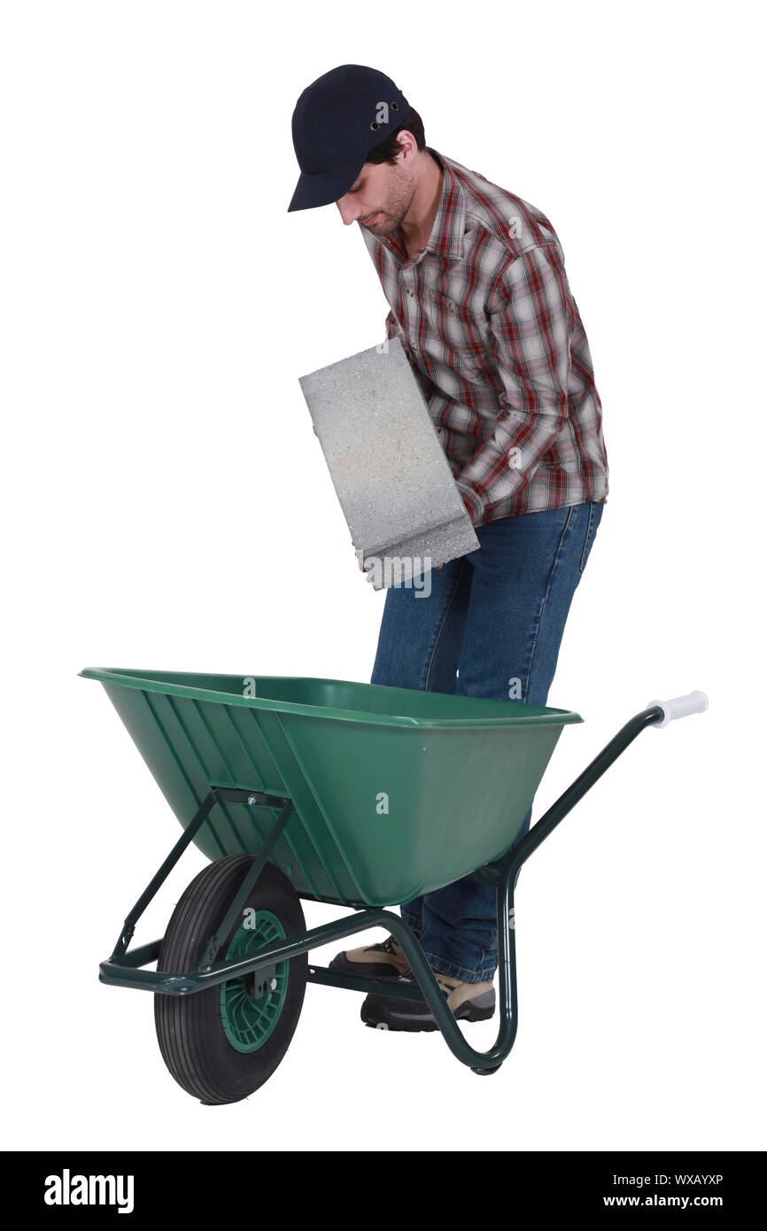 Putting heavy stone hi-res stock photography and images - Alamy