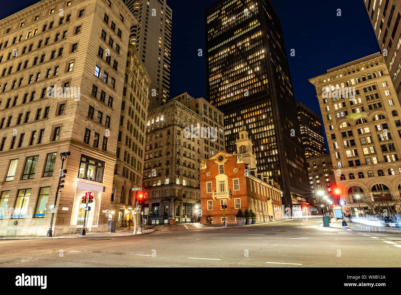 Boston Old State House Stock Photo - Alamy
