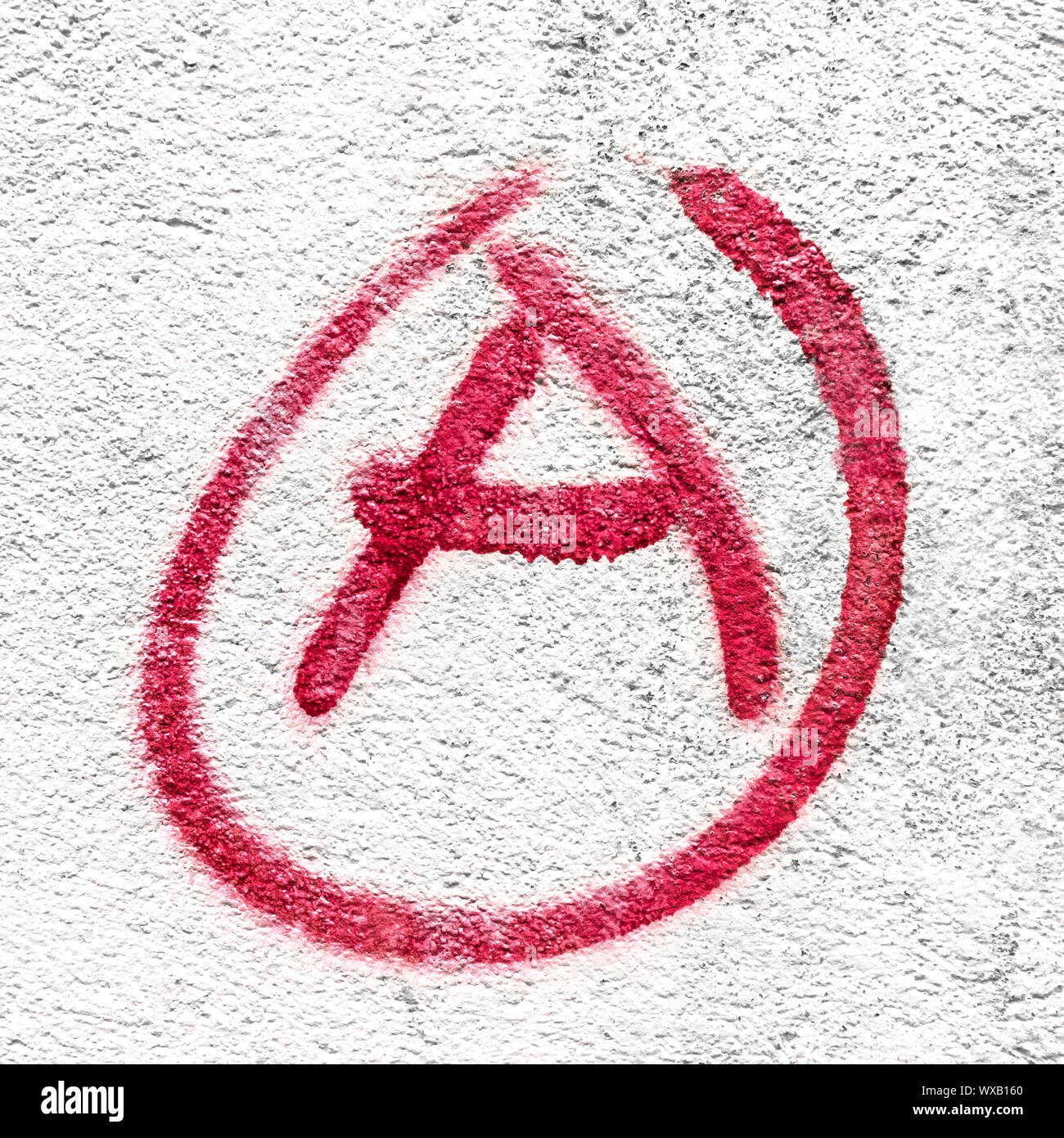 Symbol of Anarchy Stock Photo - Alamy