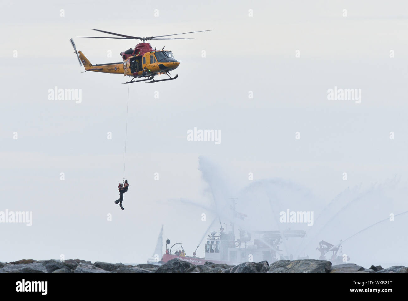 Canadian rescue helicopter hi-res stock photography and images - Alamy