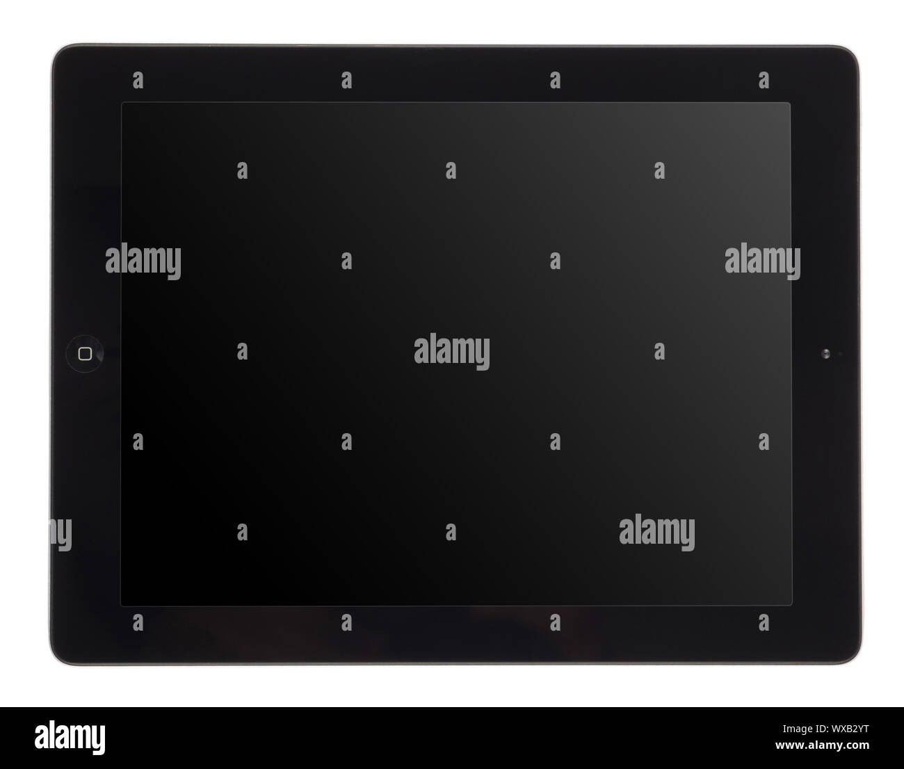 tablet computer isolated on white Stock Photo - Alamy