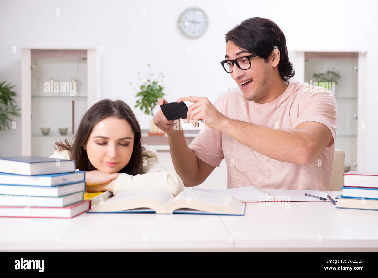 Graduate students smartphone taking hi-res stock photography and images ...