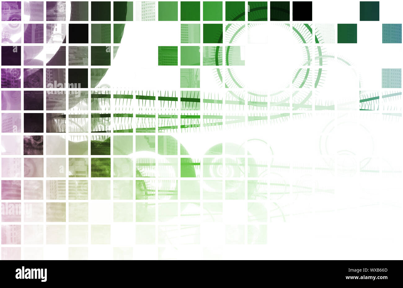 Abstract matrix numbers background Cut Out Stock Images & Pictures - Alamy