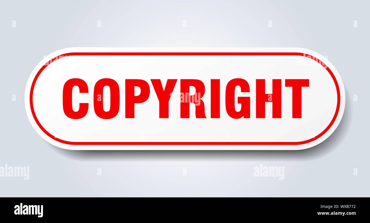 Copyright red stamp tag Stock Vector Images - Alamy