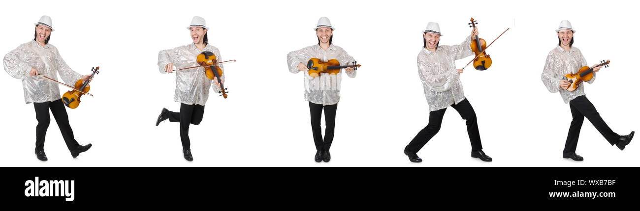 Bass violin player Cut Out Stock Images & Pictures - Alamy
