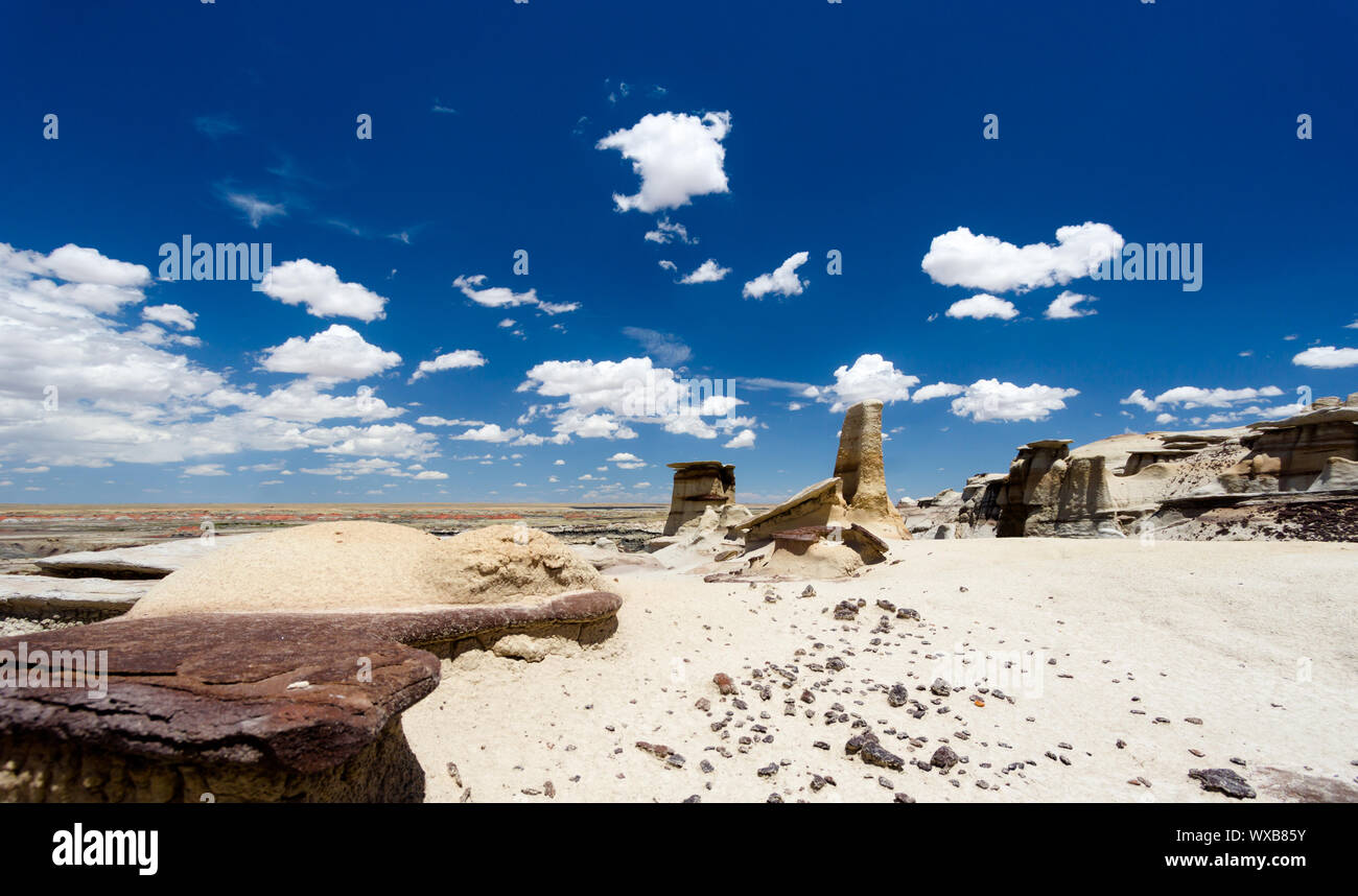 panorama rock desert landscape in northern New Mexico Stock Photo - Alamy