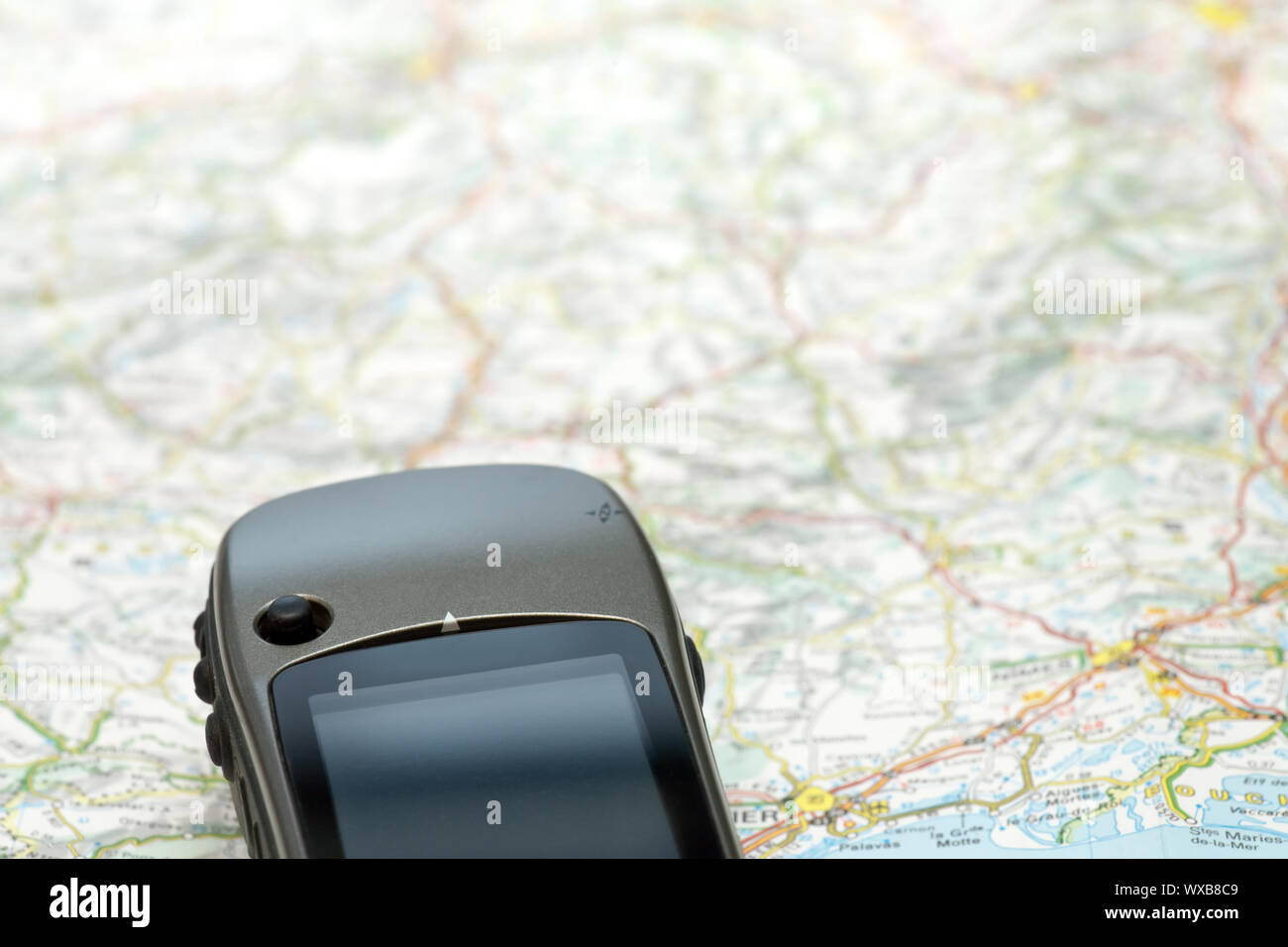 Hand held navigation device hi-res stock photography and images - Alamy