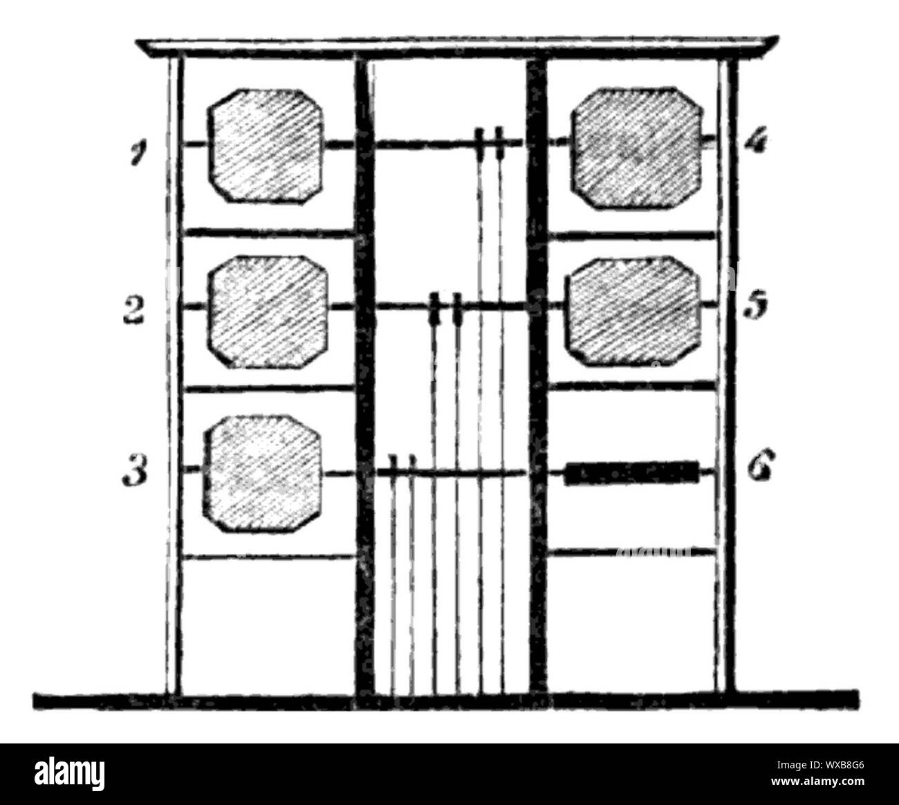 Vertical shutters Cut Out Stock Images & Pictures - Alamy