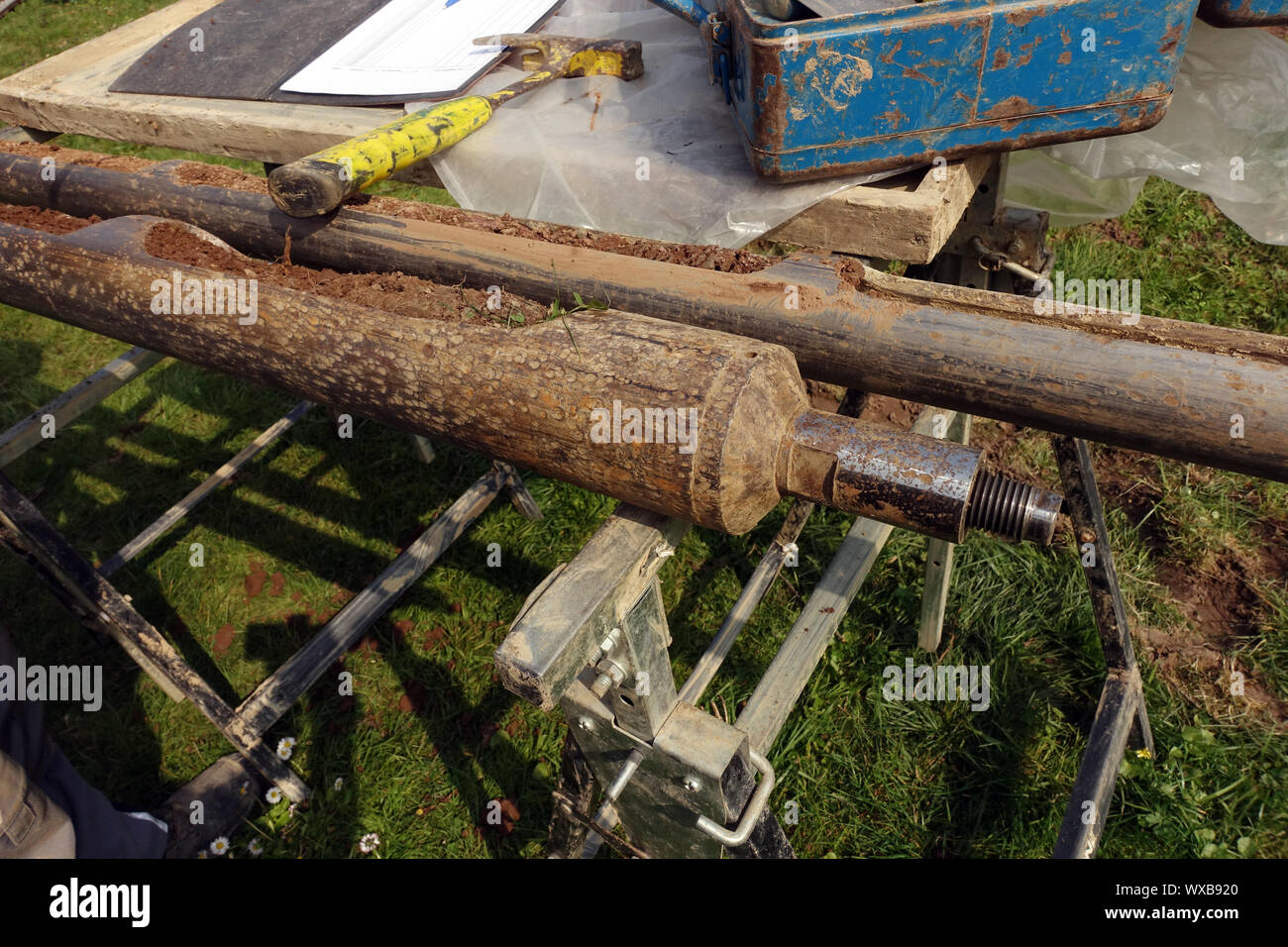 Core sample earth hi-res stock photography and images - Alamy