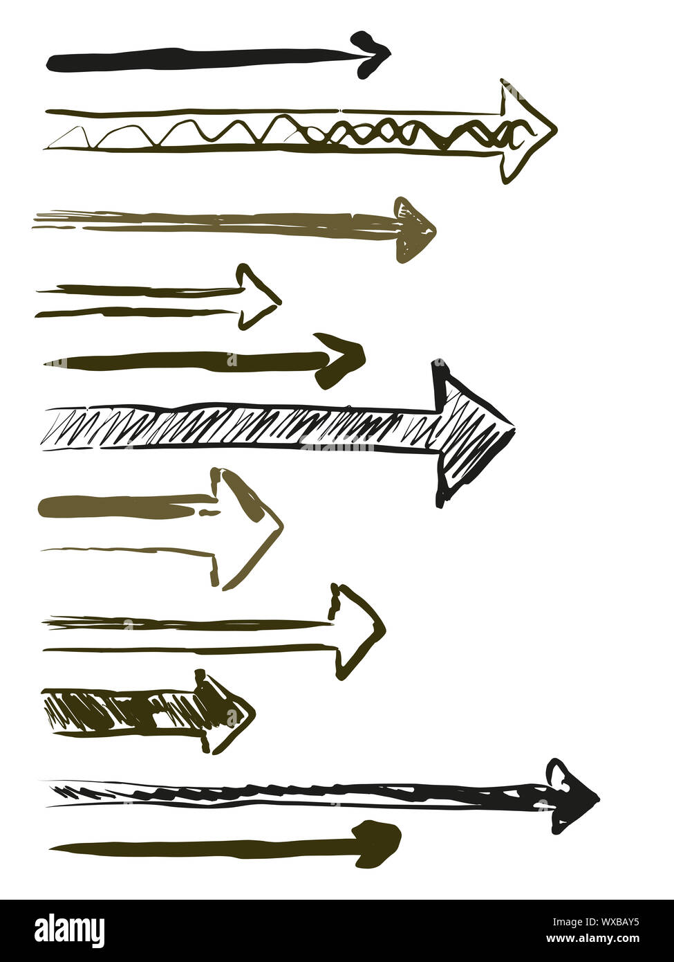 Arrows right arrow icon Cut Out Stock Images & Pictures - Alamy