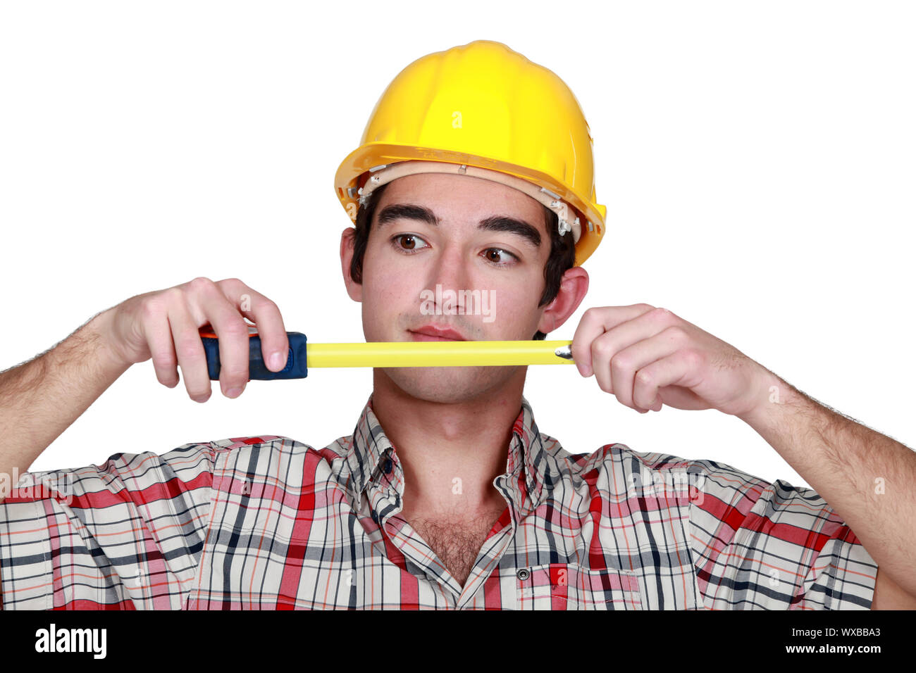 Retractable ruler hi-res stock photography and images - Alamy