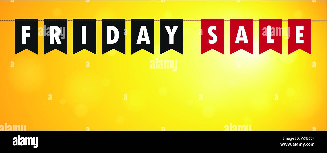 Black friday label yellow Stock Vector Images - Alamy