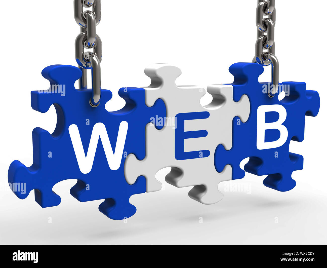 Web Showing Online Searching Websites Or Internet Stock Photo - Alamy