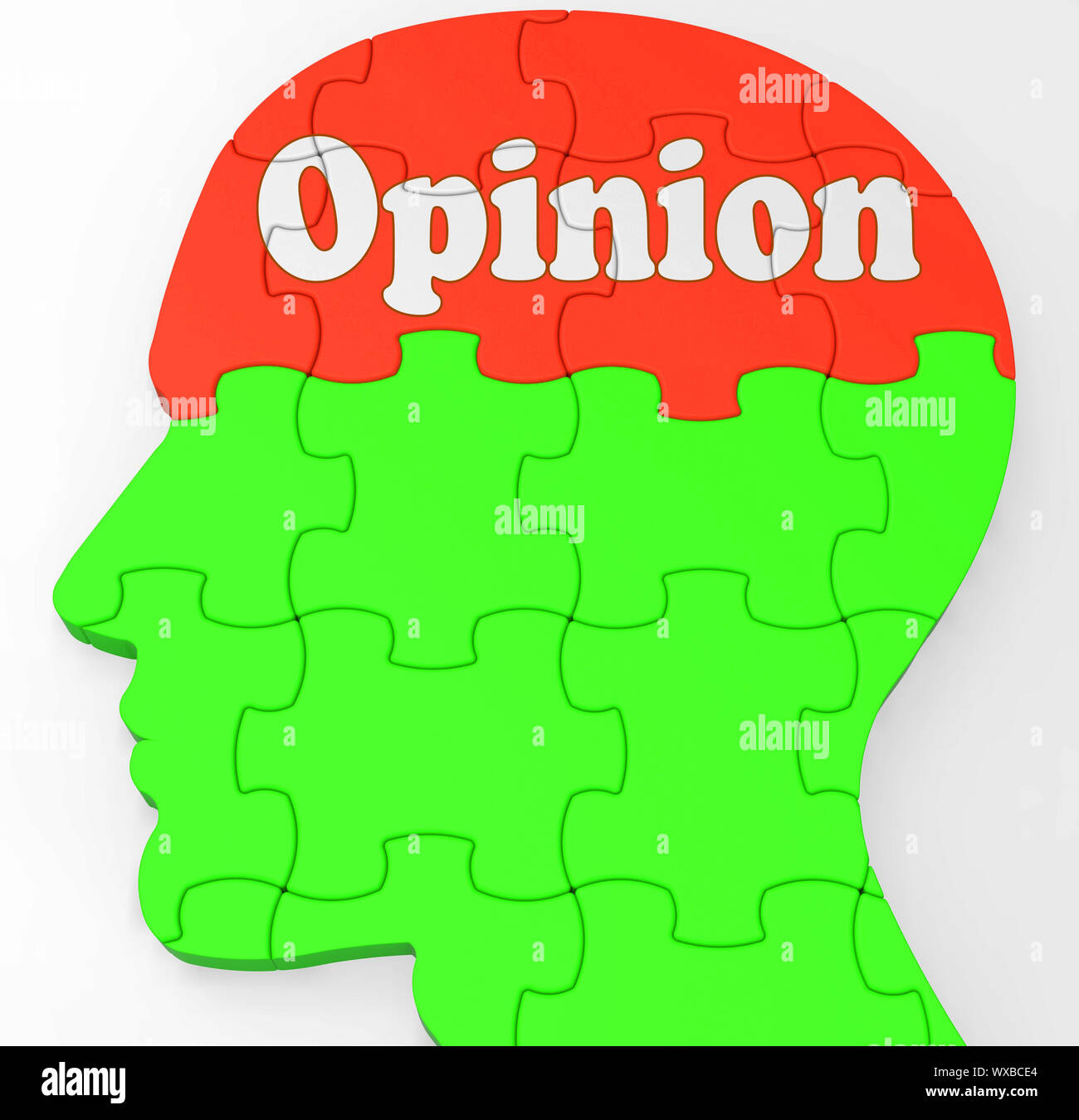 Opinion Mind Showing Feedback Surveying And Popularity Stock Photo - Alamy
