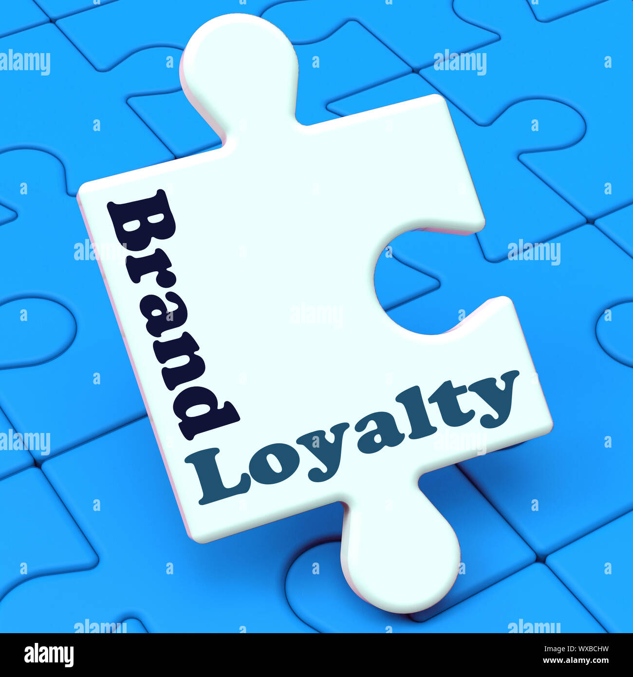 Brand Loyalty Showing Customer Confidence Preferred Brand name Stock ...