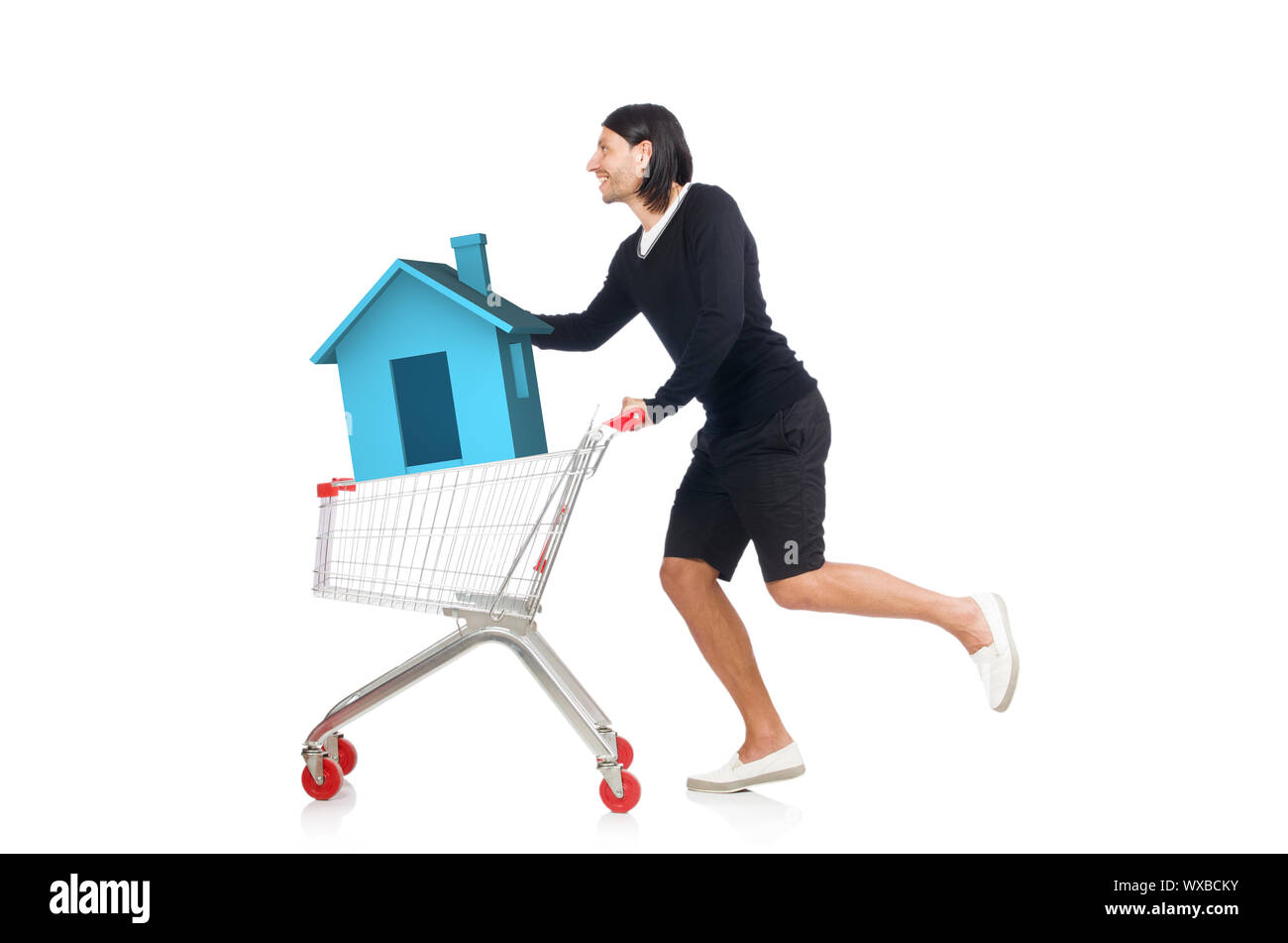 Man real estate rental Cut Out Stock Images & Pictures - Alamy