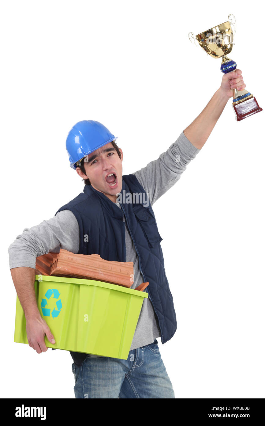Builder trophy hi-res stock photography and images - Alamy